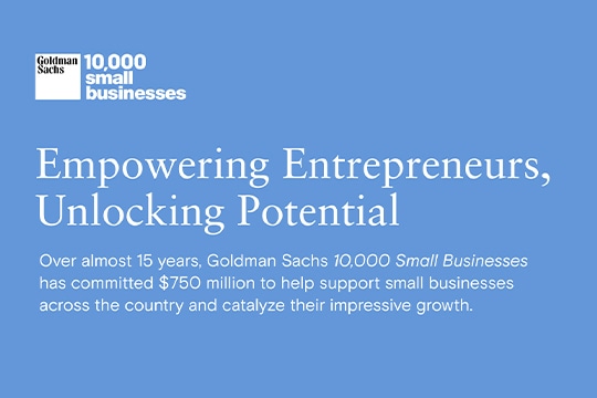 Impact Report 2024: Empowering Entrepreneurs, Unlocking Potential | Goldman Sachs