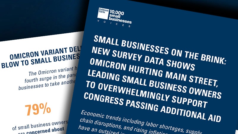 Survey: Small Businesses on the Brink - New Survey Data Shows Omicron ...