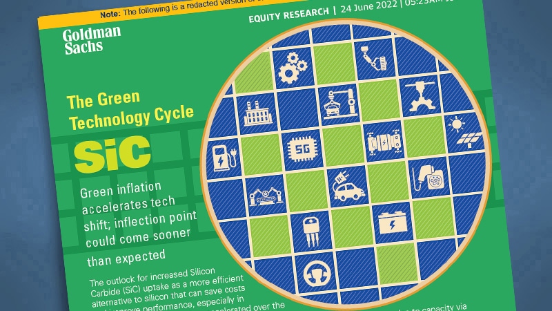 The Green Technology Cycle: SiC | Goldman Sachs