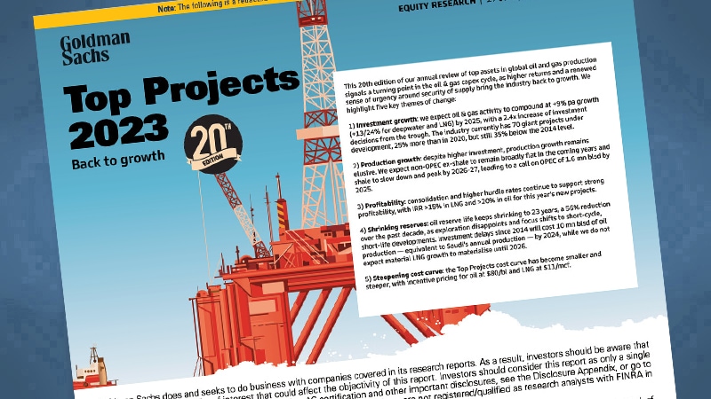 Top Projects 2023: Back to growth | Goldman Sachs